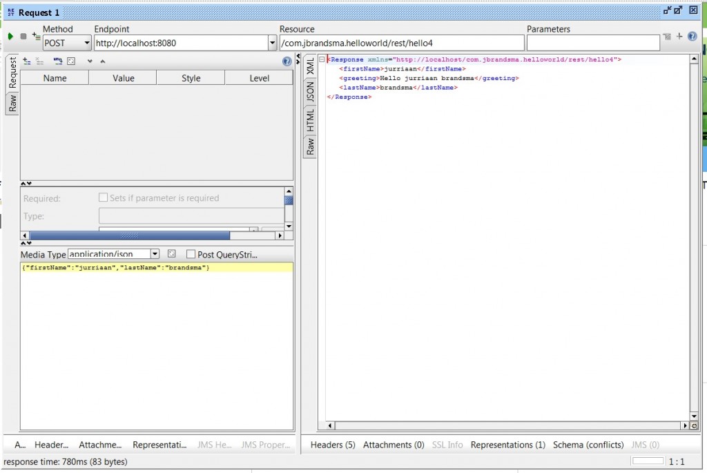 Building a Restful JSON services using Java – Brandsma Blog